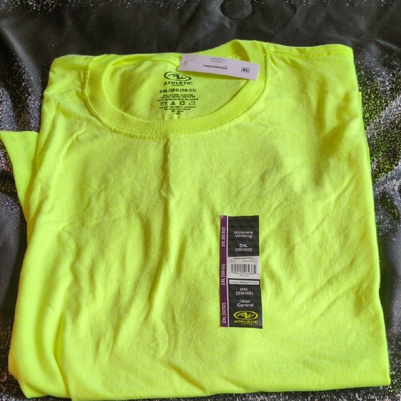 Athletic Works | Shirts | Athletic Works Vibrant Neon Tee | Poshmark
